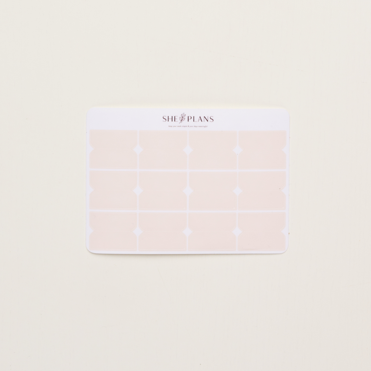 Sticker Tabs – She Plans