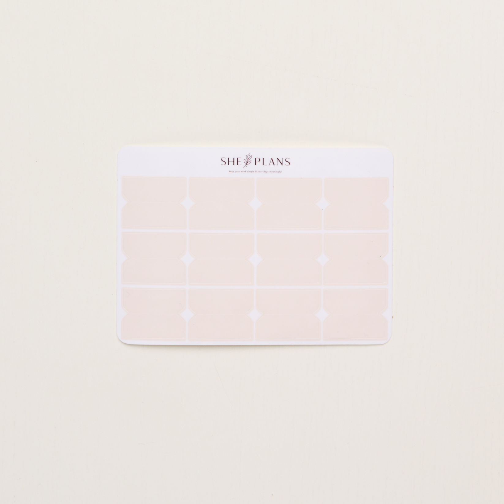 Sticker Tabs – She Plans