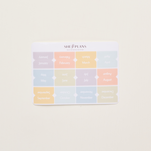 Sticker Tabs – She Plans