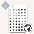 Soccer Icon Stickers (Transparent) – She Plans